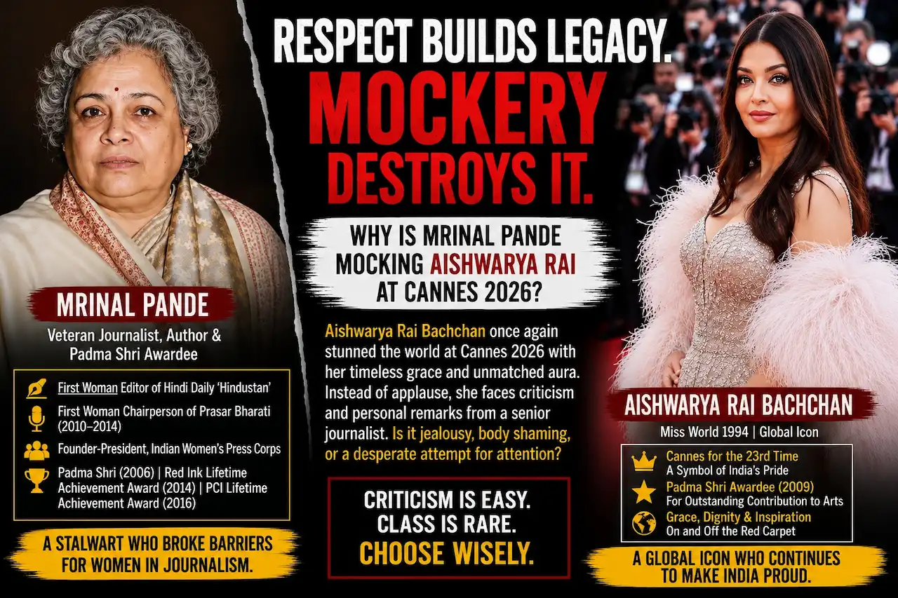 From Feminism To Mockery: Why Is Mrinal Pande Targeting Aishwarya Rai's ...